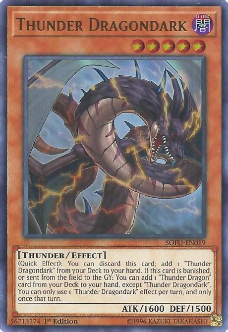 Thunder Dragondark - Soul Fusion - YuGiOh