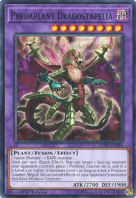 Predaplant Dragostapelia - Soul Fusion - YuGiOh