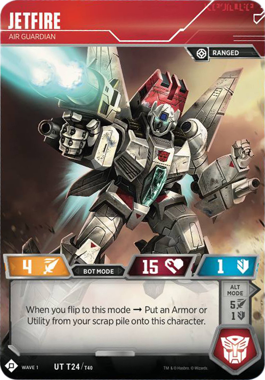 Jetfire - Air Guardian - Wave 1 - Transformers TCG