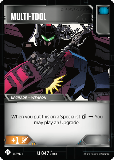 Multi-Tool - Wave 1 - Transformers TCG