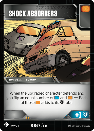Shock Absorbers - Wave 1 - Transformers TCG