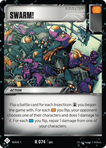 Swarm! - Wave 1 - Transformers TCG