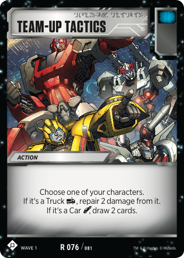 Team-Up Tactics - Wave 1 - Transformers TCG
