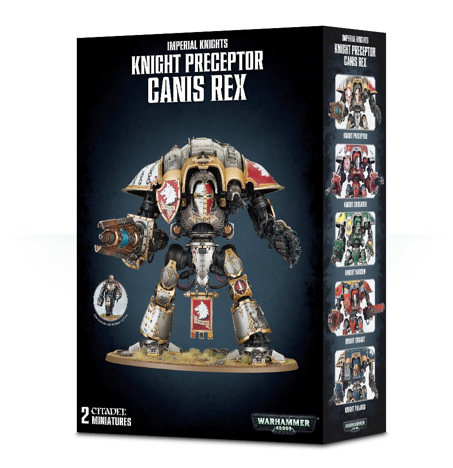 Warhammer 40K: Imperial Knights - Knight Preceptor Canis Rex ...