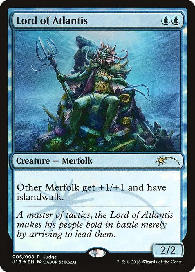Lord of Atlantis - Judge Promos - Magic: The Gathering