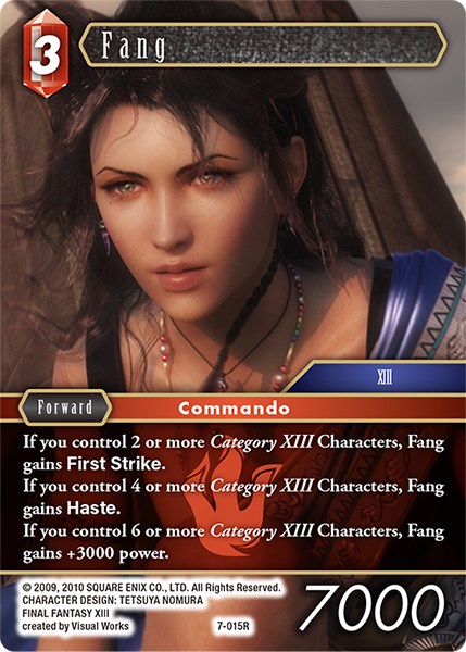 Fang - Opus VII - Final Fantasy TCG