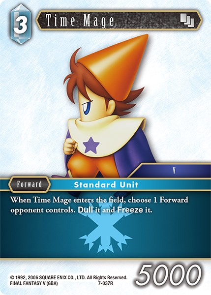 Time Mage - Opus VII - Final Fantasy TCG