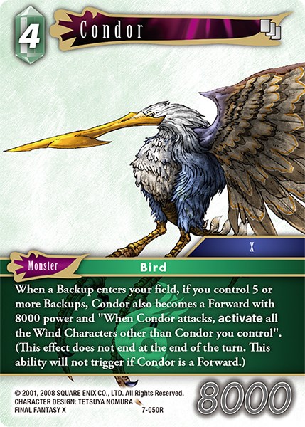 Condor - Opus VII - Final Fantasy TCG