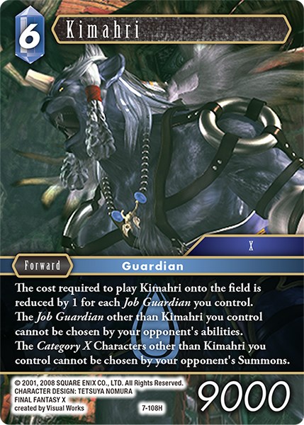 Kimahri - Opus VII - Final Fantasy TCG