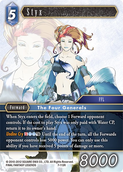 Styx Opus Vii Final Fantasy Tcg