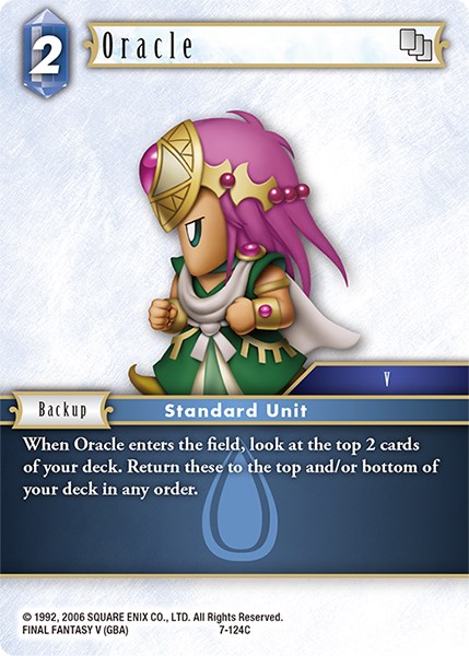 Oracle - Opus VII - Final Fantasy TCG