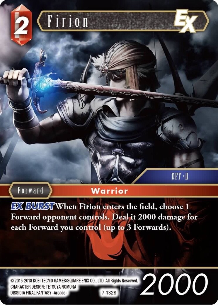 Firion EX - Opus VII - Final Fantasy TCG