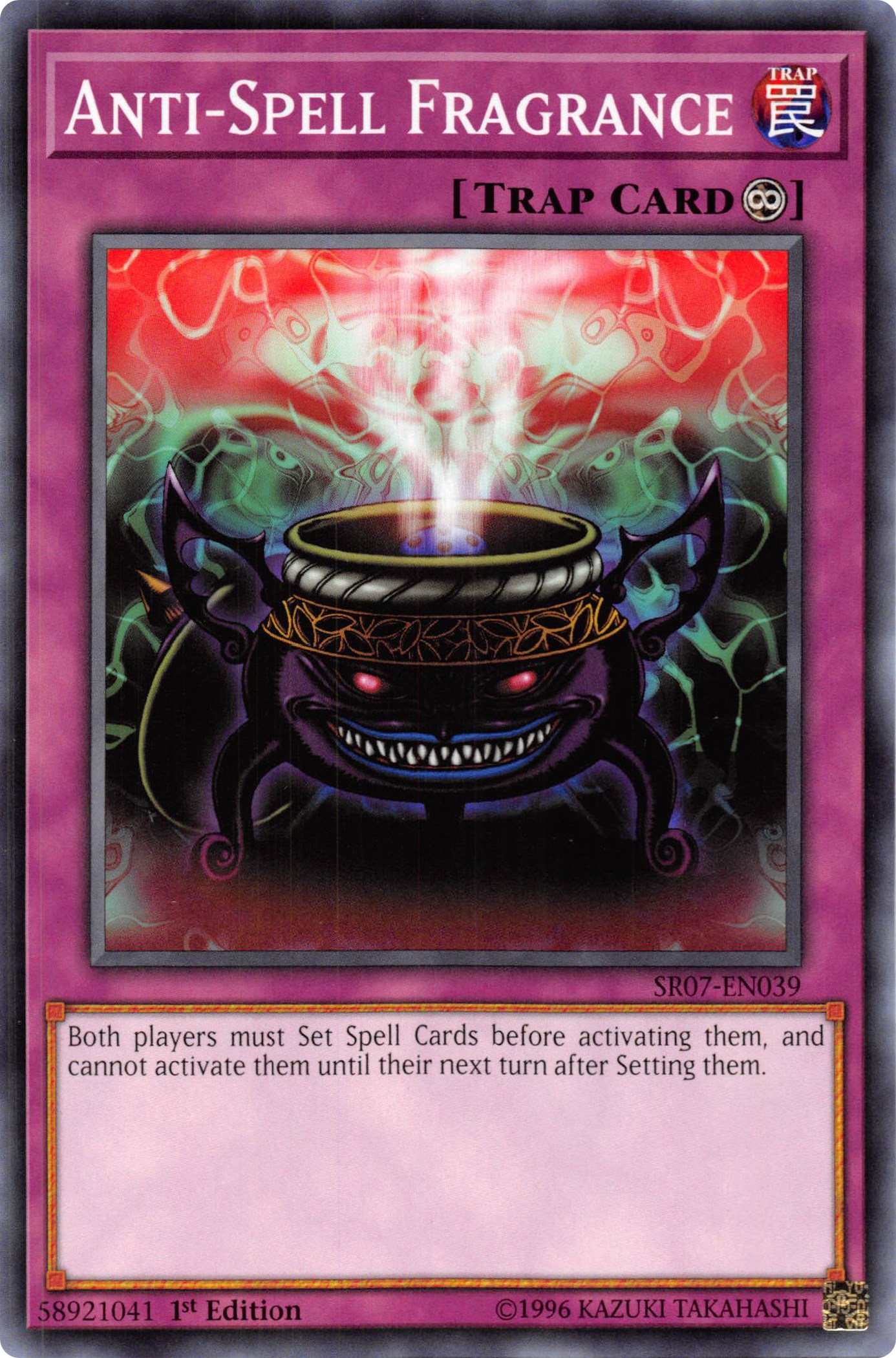 Anti-Spell Fragrance - Structure Deck: Zombie Horde - YuGiOh