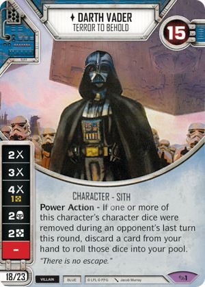 Darth Vader - Terror to Behold - Across the Galaxy - Star Wars: Destiny