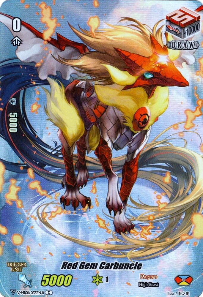 Red Gem Carbuncle (Full Art) - V-MB01: PSYqualia Strife - Cardfight ...