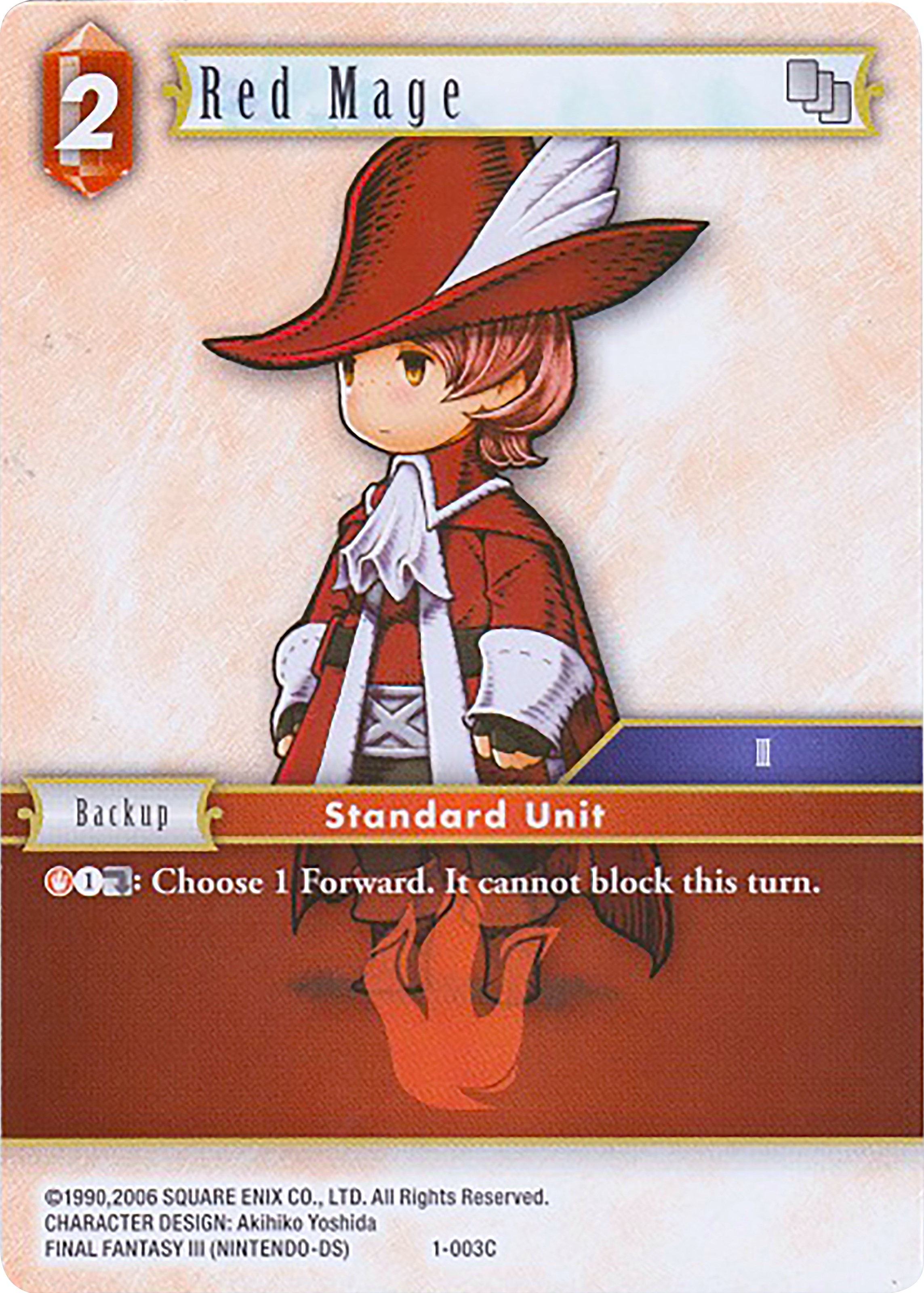 Red Mage (Arc) - 1-003C - Deck Exclusive Cards - Final Fantasy TCG