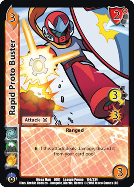 Rapid Proto Buster - Capcom Casual League Kit - UniVersus