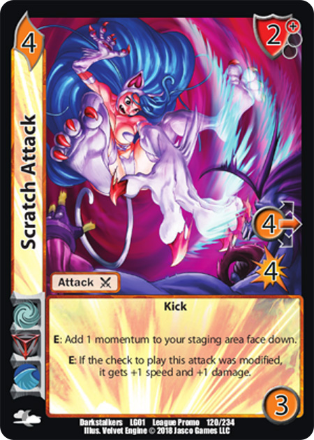 Scratch Attack - Capcom Casual League Kit - UniVersus