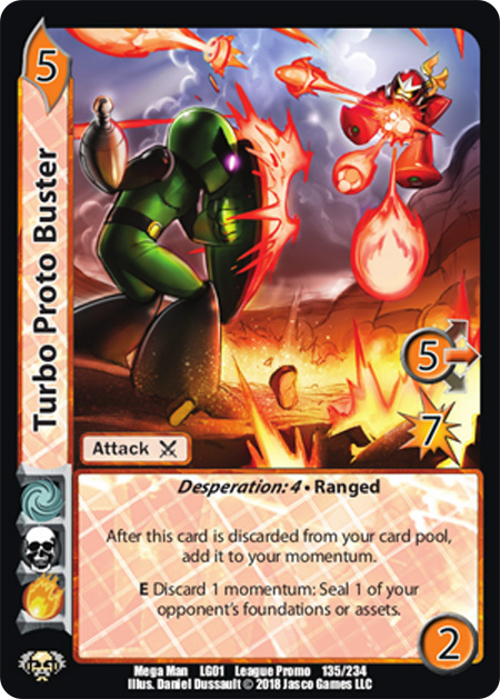 Turbo Proto Buster - Capcom Casual League Kit - UniVersus