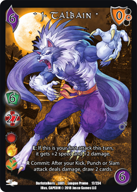 J. Talbain* - Capcom Casual League Kit - UniVersus