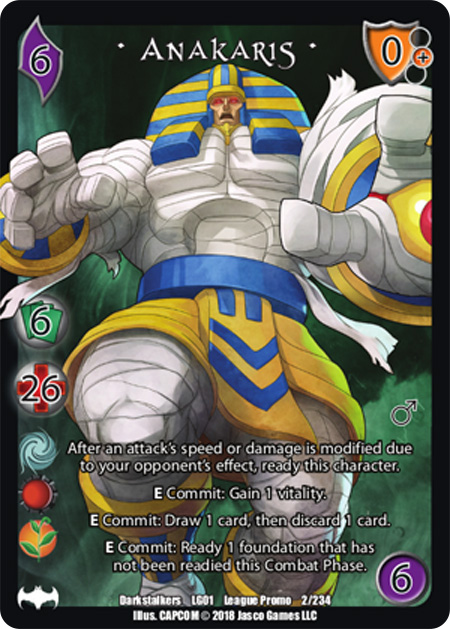 Anakaris* - Capcom Casual League Kit - UniVersus