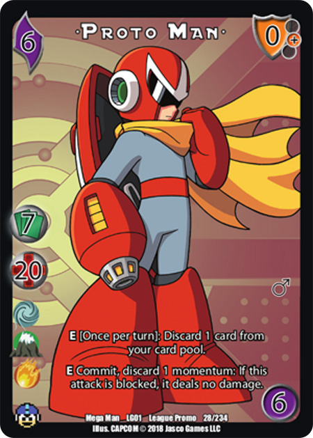 Proto Man* - Capcom Casual League Kit - UniVersus
