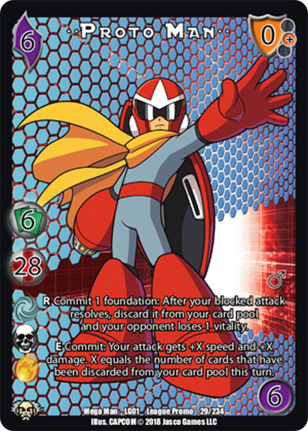 Proto Man** - Capcom Casual League Kit - UniVersus