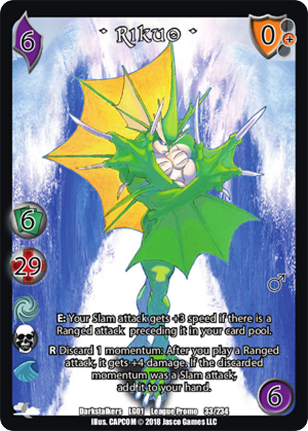 Rikuo* - Capcom Casual League Kit - UniVersus