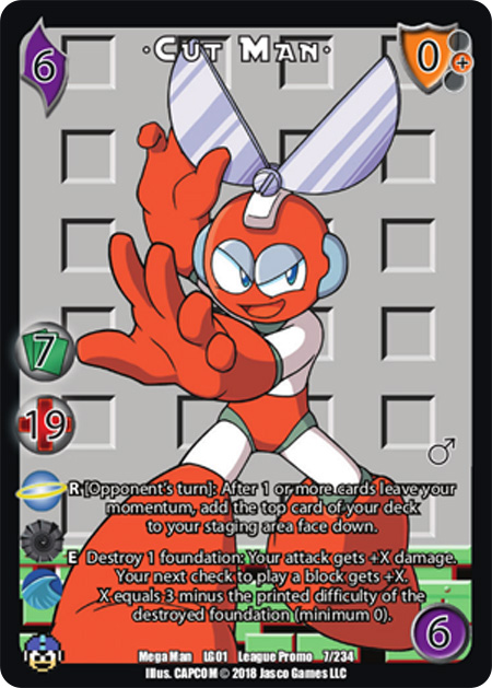 Cut Man* - Capcom Casual League Kit - UniVersus