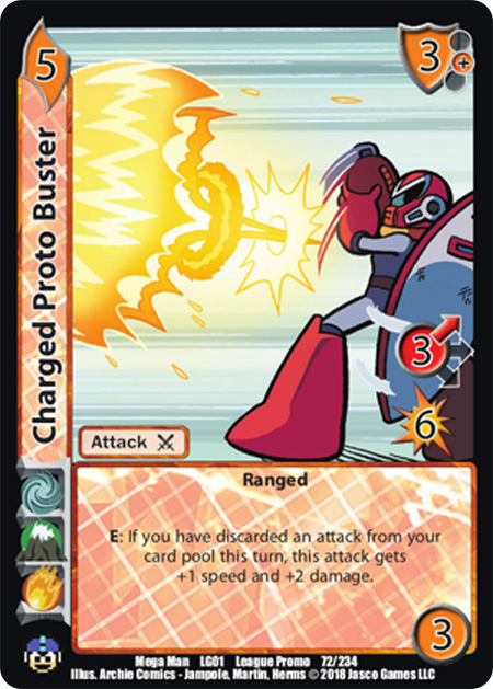 Charged Proto Buster - Capcom Casual League Kit - UniVersus