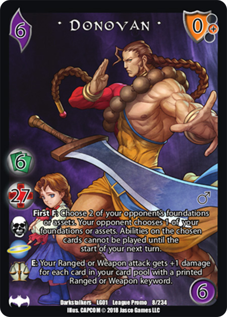 Donovan* - Capcom Casual League Kit - UniVersus