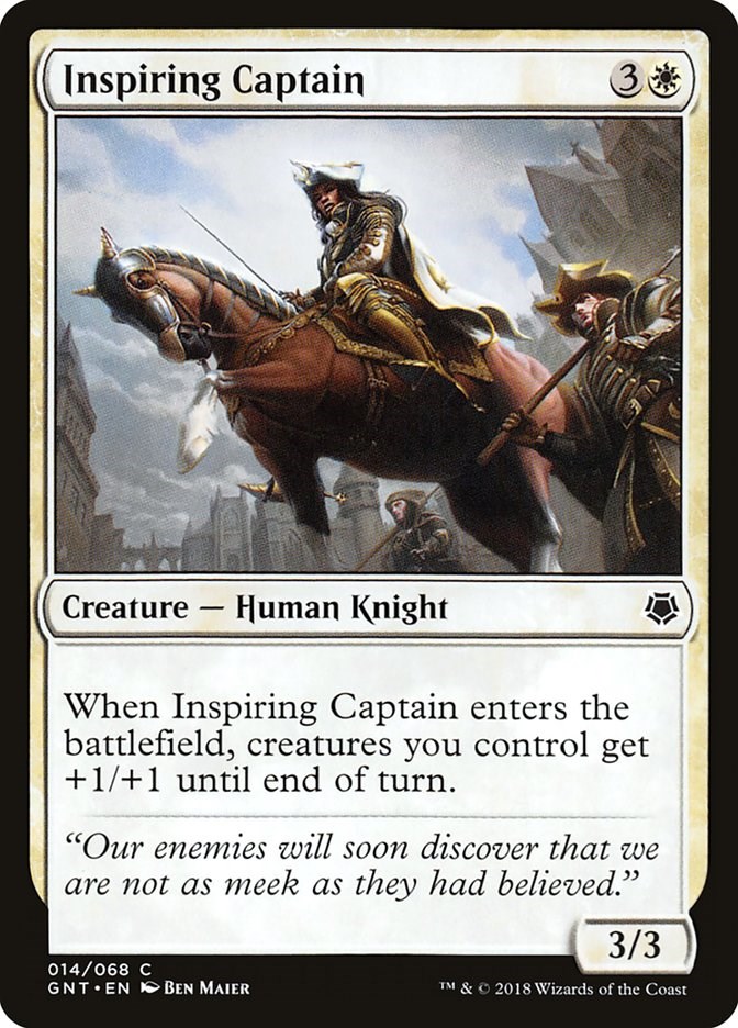 Inspiring Captain - Magic Game Night - Magic: The Gathering