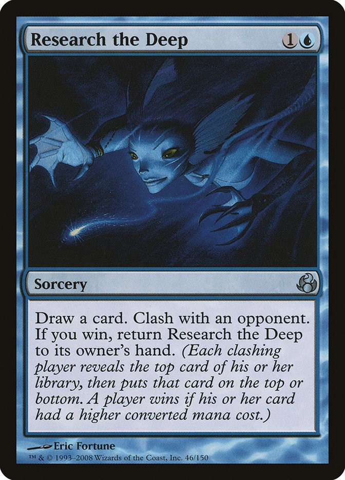 Research the Deep - Morningtide - Magic: The Gathering