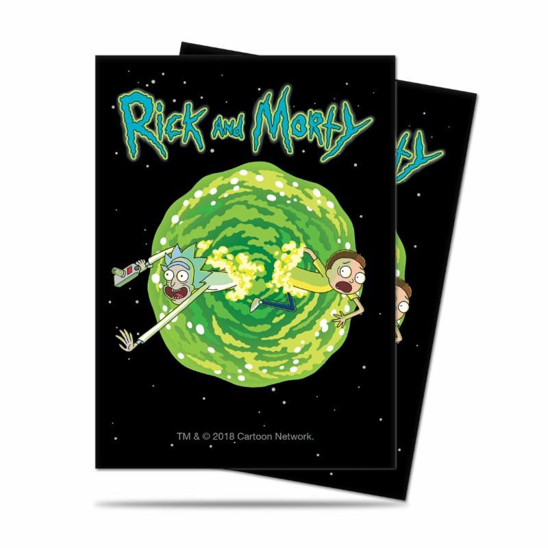 Rick and Morty V3 Standard Deck Protectors (65-Pack) - Ultra Pro Card ...