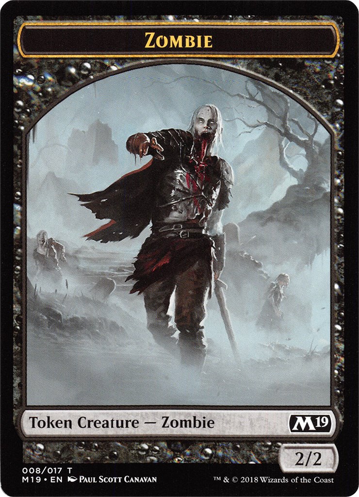 Zombie // Goblin Double-sided Token (Game Night) - Core Set 2019 ...