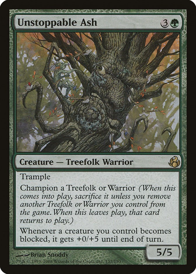 Unstoppable Ash - Morningtide - Magic: The Gathering