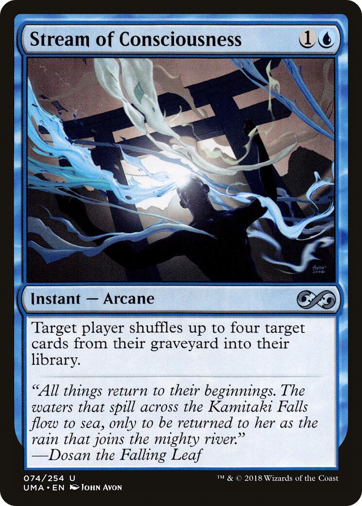 Stream of Consciousness - Ultimate Masters - Magic: The Gathering