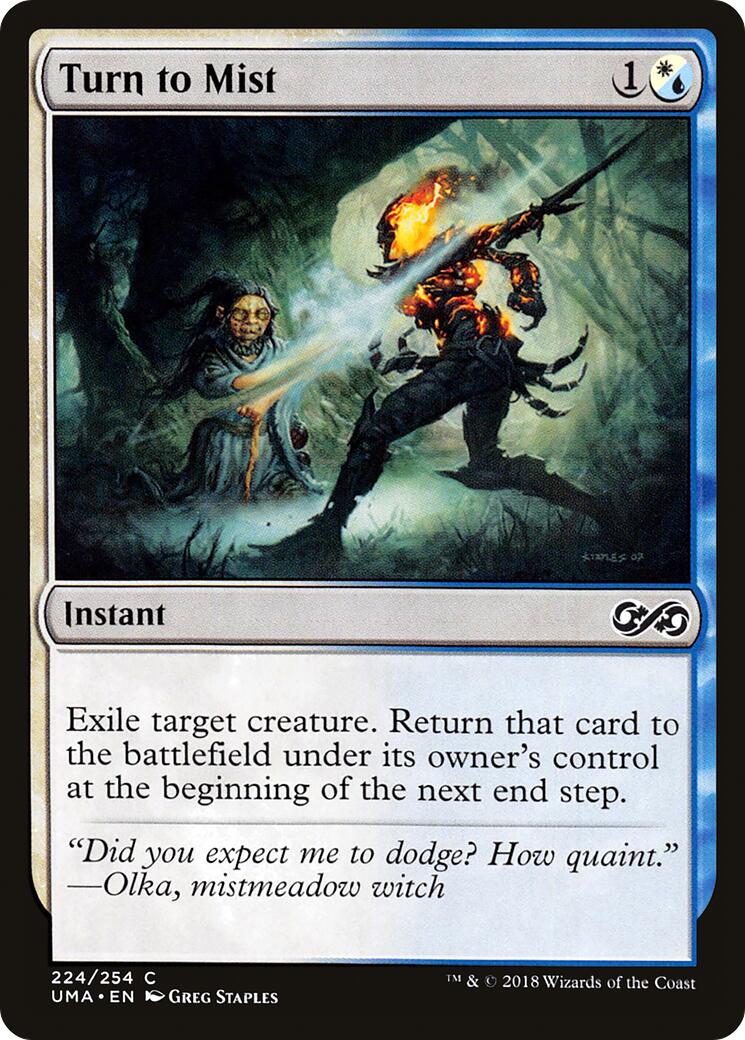 Turn to Mist - Ultimate Masters - Magic: The Gathering