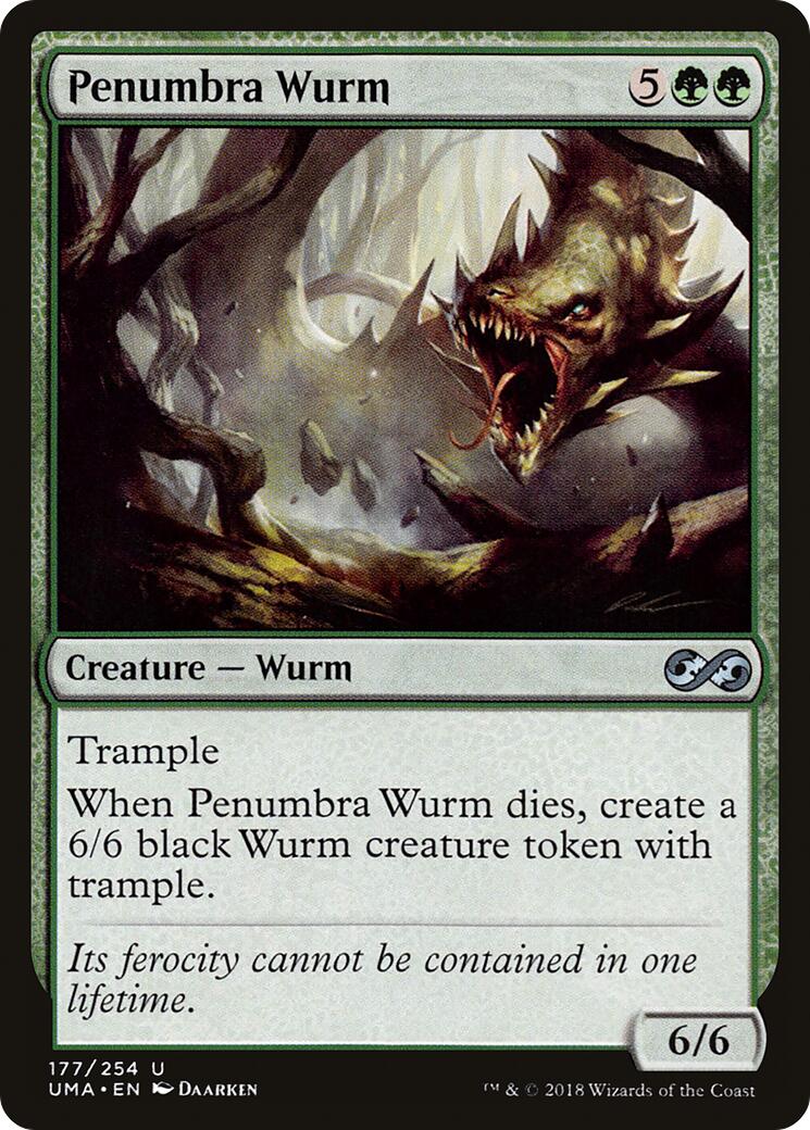 Penumbra Wurm - Ultimate Masters - Magic: The Gathering