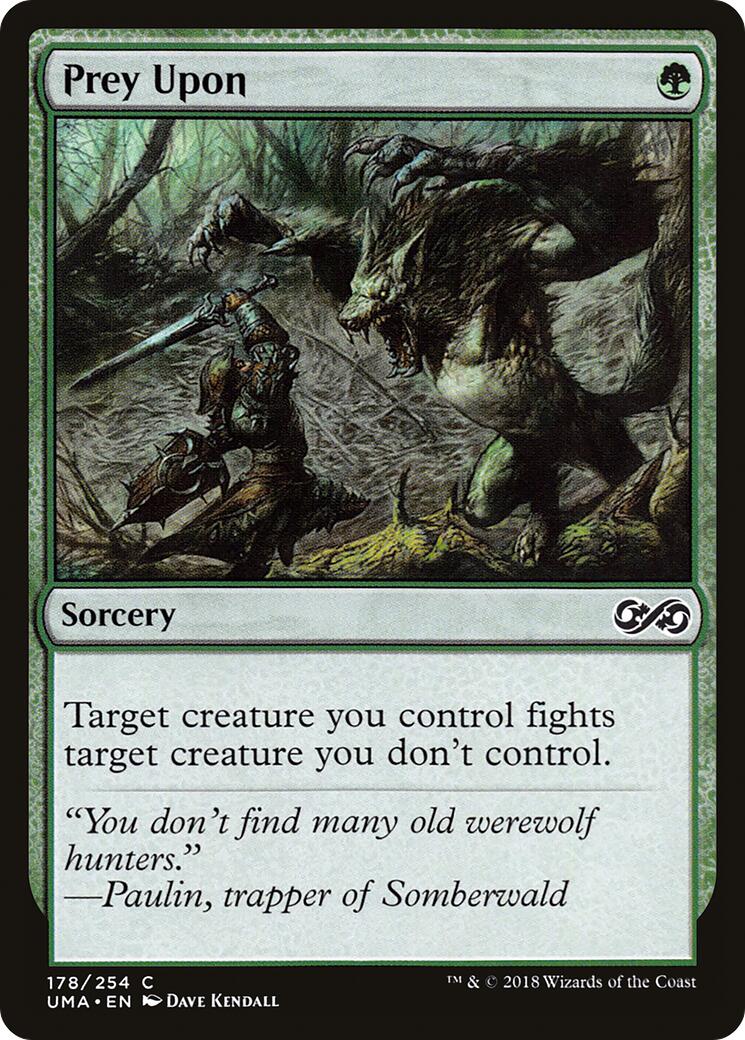 Prey Upon - Ultimate Masters - Magic: The Gathering