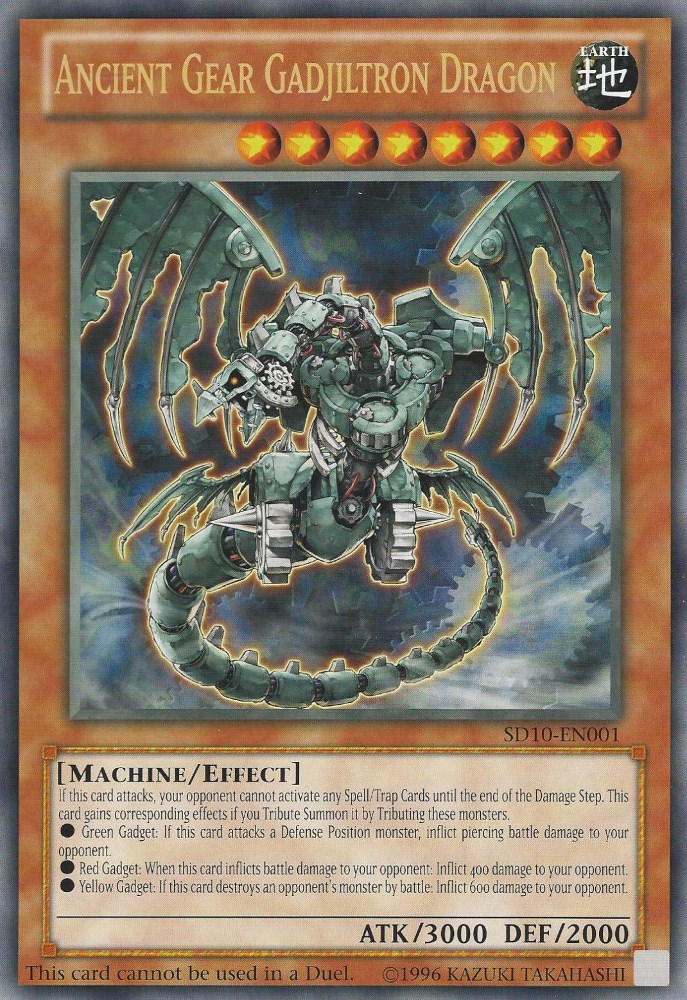 Ancient Gear Gadjiltron Dragon (Oversized) (Machine Madness) - Yu-Gi-Oh ...