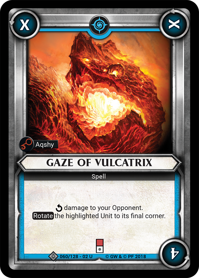 Gaze of Vulcatrix (Claimed) - Wave 2 - Onslaught - Warhammer Age of ...
