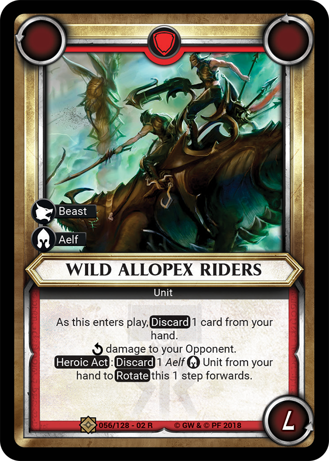 Wild Allopex Riders (Unclaimed) - Wave 2 - Onslaught - Warhammer Age of ...