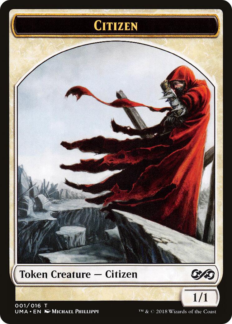 Citizen Token - Ultimate Masters - Magic: The Gathering