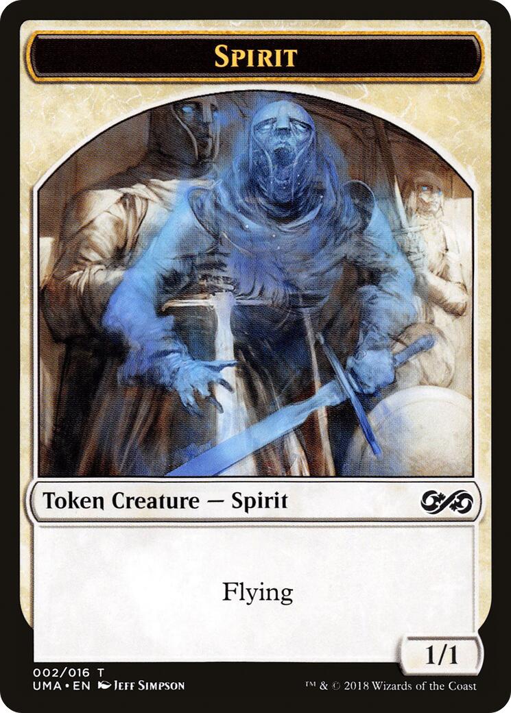 Spirit Token (002) - Ultimate Masters - Magic: The Gathering