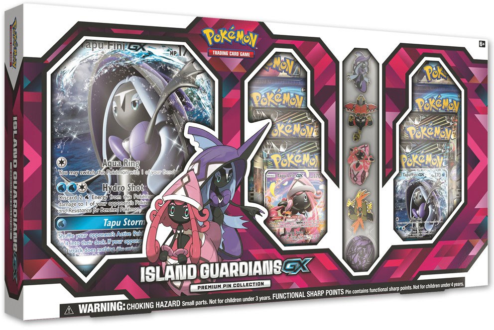 Island Guardians GX Premium Pin Collection - SM - Lost Thunder - Pokemon