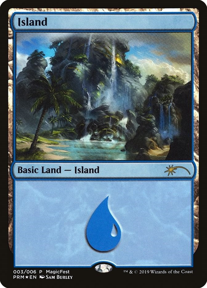 Island (2019) - MagicFest Cards - Magic: The Gathering