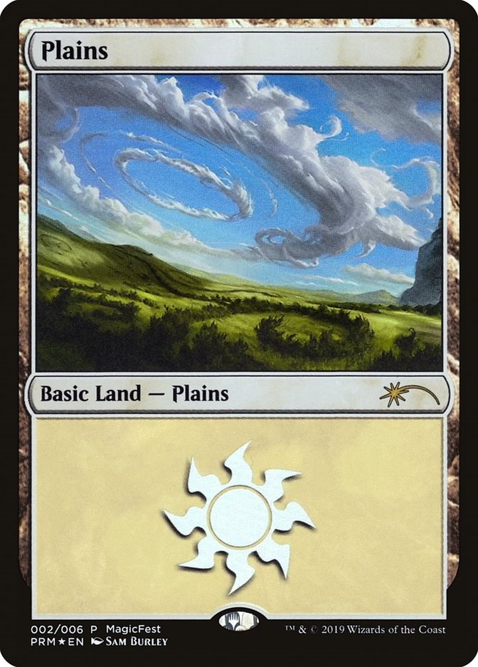 Plains (2019) - MagicFest Cards - Magic: The Gathering