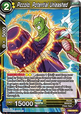 Piccolo, Potential Unleashed - Clash of Fates - Dragon Ball Super CCG