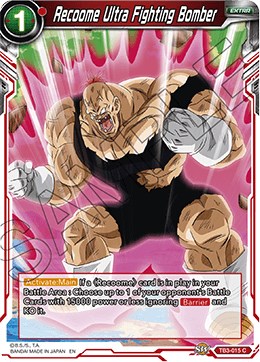 Recoome Ultra Fighting Bomber - Clash of Fates - Dragon Ball Super: Masters